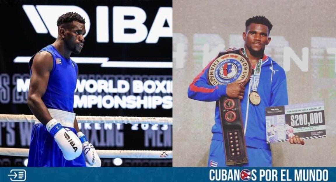 Boxeador cubano Yoenlis Hernández deja al equipo en Panamá