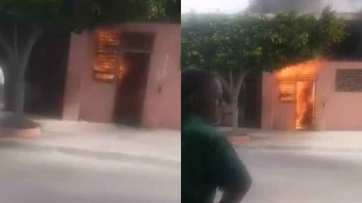 Se incendia vivienda en Guantánamo tras explosión de una motorina