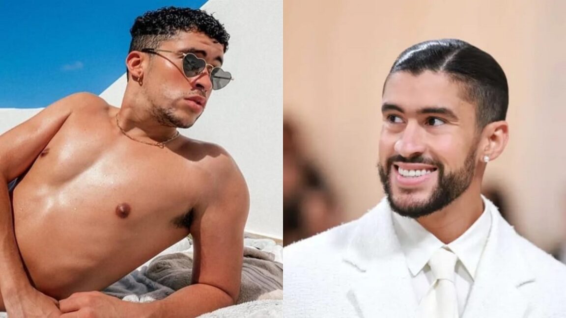 Bad Bunny desata sensación en las redes sociales con una foto