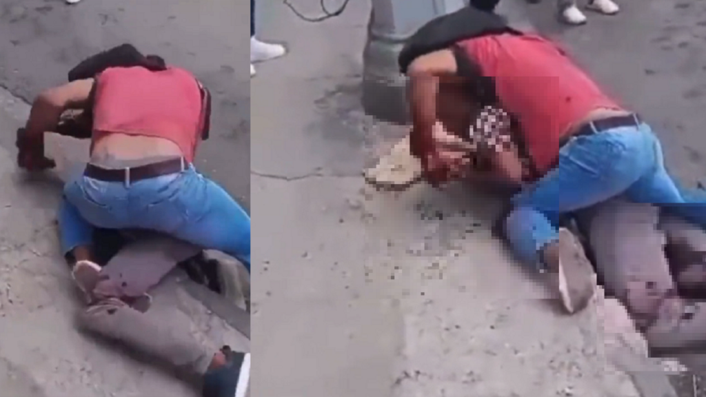 Divulgan imágenes FUERTES de una pelea a machetazos en Centro Habana