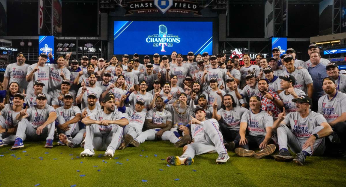 Rangers de Texas se coronan en la Serie Mundial