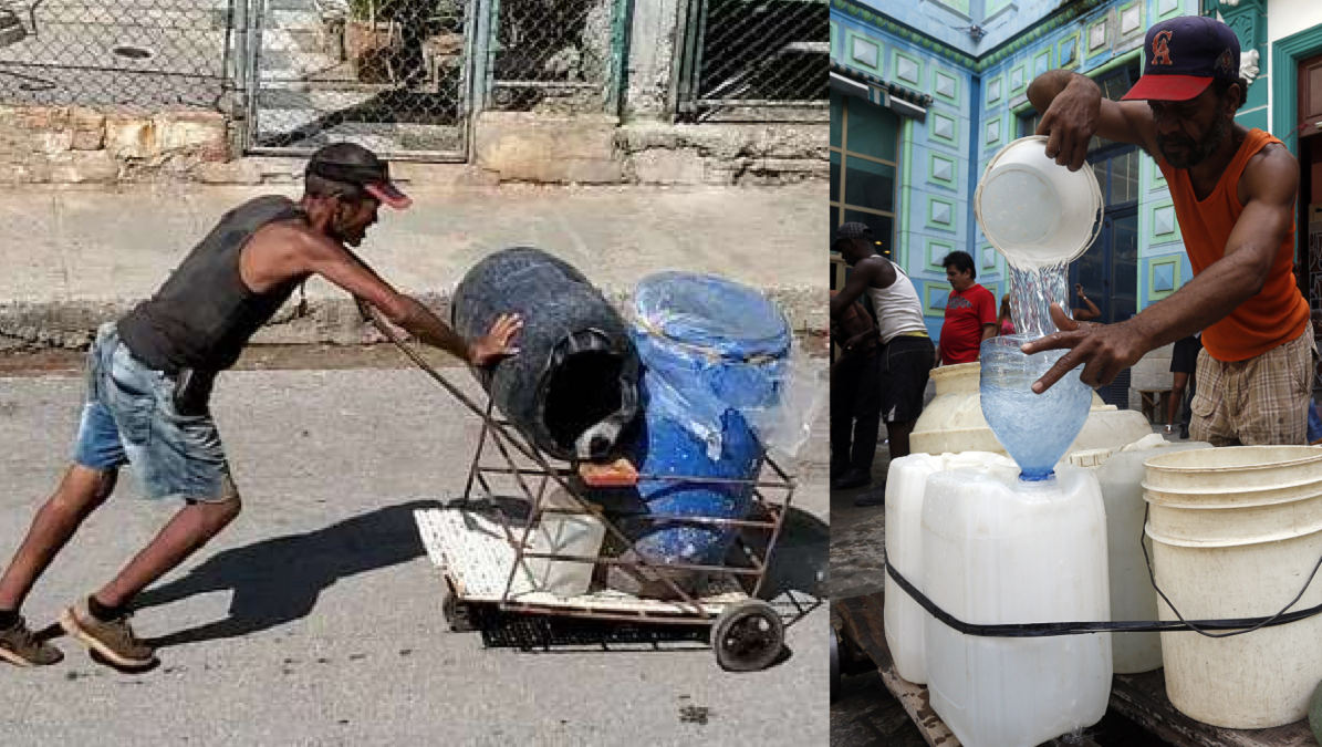 Cubana espera que resuelvan el problema de agua en su edificio