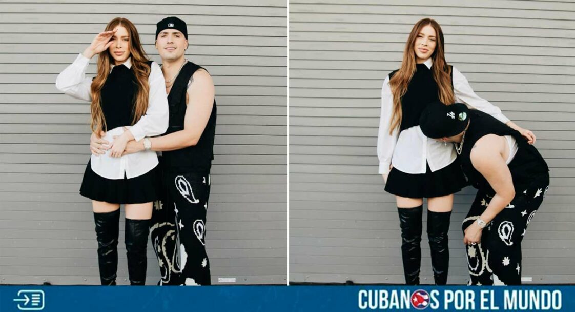 Fabién Laurencio y Dale Pututi esperan a su primer hijo