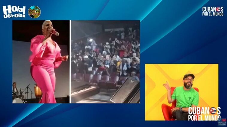 Alex Otaola comenta el concierto de Haila en cine villaclareño